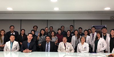 Prof SM Balaji delivers a guest lecture at Makati Medical Centre ...
