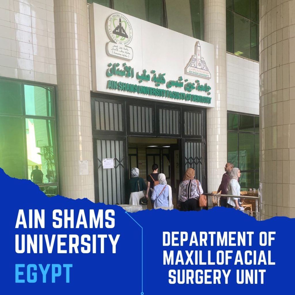 Dr. SM Balaji Invited to Visit Department of Maxillofacial Surgery Unit ...